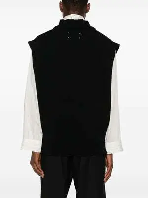 MAISON MARGIELA Layered Knitted Vest