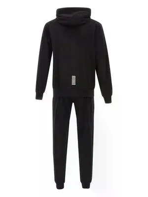 EA7 Zip-up Tracksuit Set - Black
