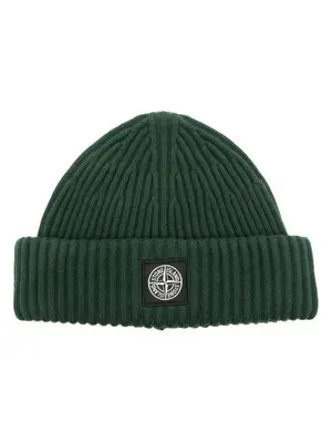 Stone Island Compass-patch Beanie