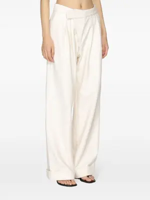 WON HUNDRED High-waisted Wide Leg Trousers