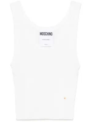 Moschino Scoop Neck Camis Tanks For Women