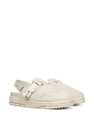 Axel Arigato Area Leather Slippers - Neutrals