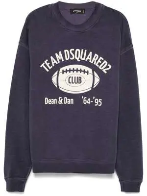 Dsquared2 Logo-print Sweatshirt - Blue