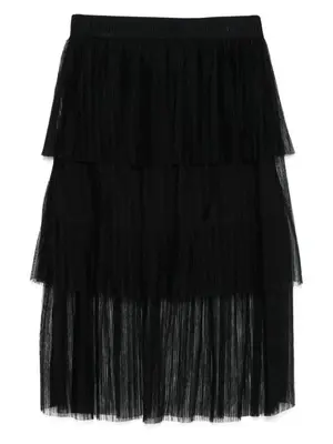 Dkny Tiered Midi Skirt