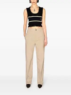 AMBUSH Raw-cut Knitted Top