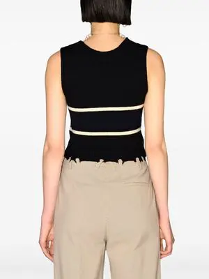 AMBUSH Raw-cut Knitted Top