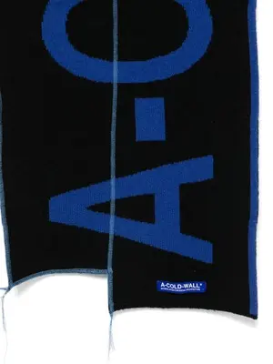 A-COLD-WALL* Fracture Scarf - Blue