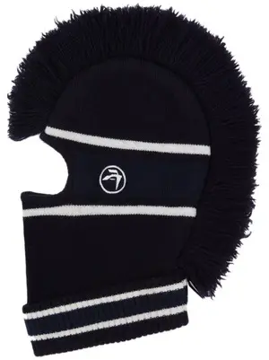 AMBUSH Fringed Knitted Balaclava - Black