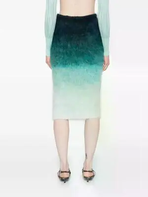 Casablanca Gradient Ankle-length Skirt
