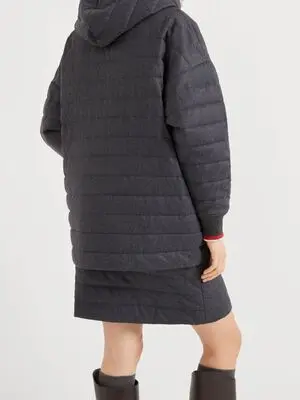 Brunello Cucinelli Padded Wool Coat