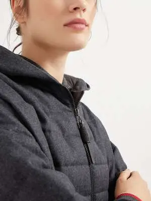 Brunello Cucinelli Padded Wool Coat