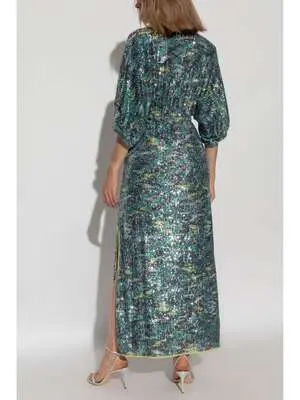Diane Von Furstenberg Jessel Sequin-embellished Midi Dress