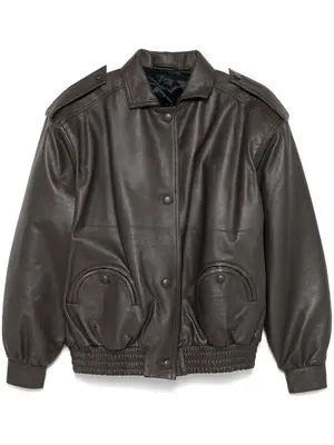 BLAZÉ MILANO Ares Charlie Leather Jacket