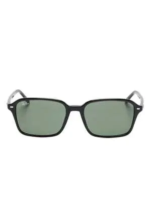 Ray-ban Acetate Rectangle Frame Sunglasses - Black