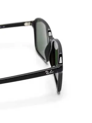 Ray-ban Acetate Rectangle Frame Sunglasses - Black
