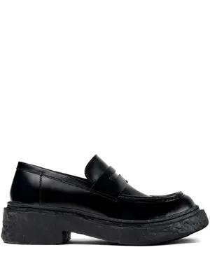 Camper Vamonos Leather Loafers - Black