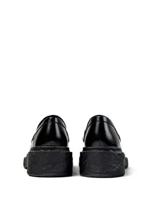 Camper Vamonos Leather Loafers - Black