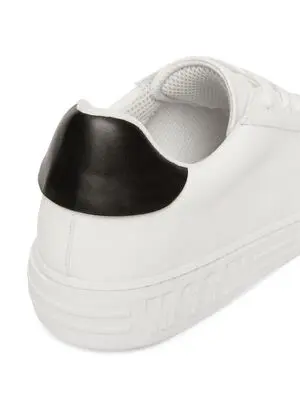MSGM Leather Sneakers
