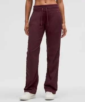 Lululemon Lululemon Dance Studio Mid-Rise Pant Garnet