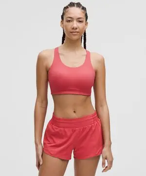Lululemon Energy Bra Desert Red
