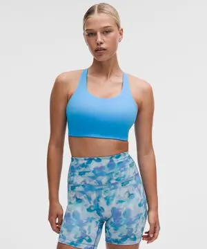 Lululemon Energy Bra - Ocean Wave