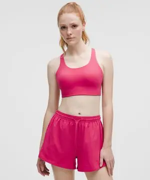 Lululemon Energy Bra Raspberry Coulis