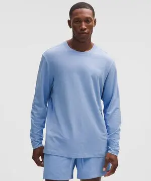 Lululemon Long-Sleeve Shirt Sinatra Blue