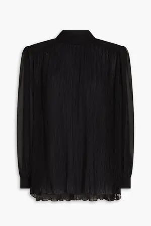 Black Chiffon Blouse Blouses