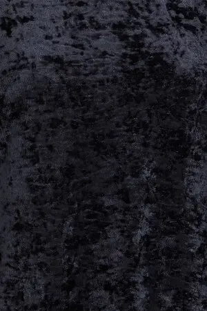 FRAME Crushed Velvet Mini Dress