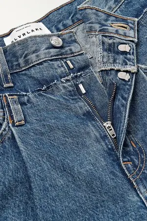 SLVRLAKE Reworked High-rise Wide-leg Jeans