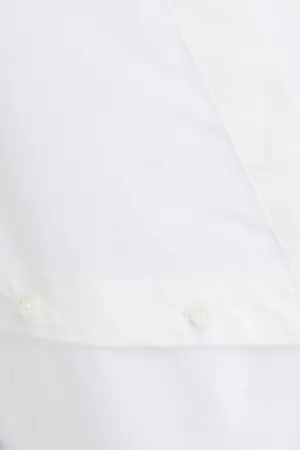 3.1 Phillip Lim Button-detailed Cotton-blend Poplin Shirt - White
