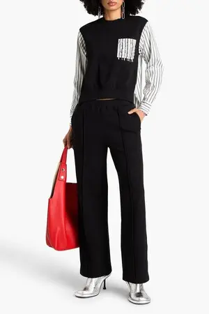 3.1 Phillip Lim French Cotton-terry Track Pants