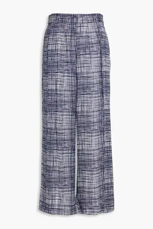 Rag & Bone Tara Printed Wide-leg Pants