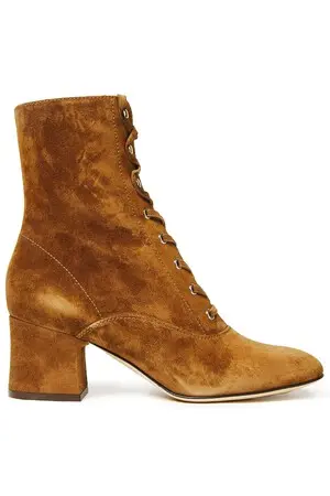 GIANVITO ROSSI Mackay Lace-up Ankle Boots