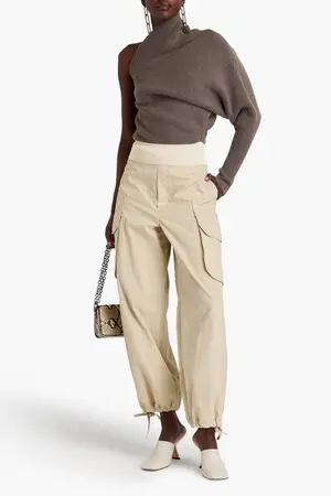 Rick Owens Ribbed Cashmere-blend Sweater - Taupe