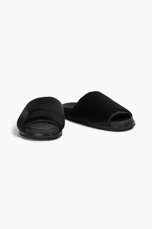 Rick Owens Granolas Calf Hair Slides