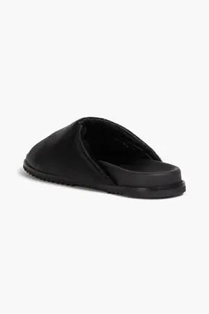Rick Owens Granolas Calf Hair Slides
