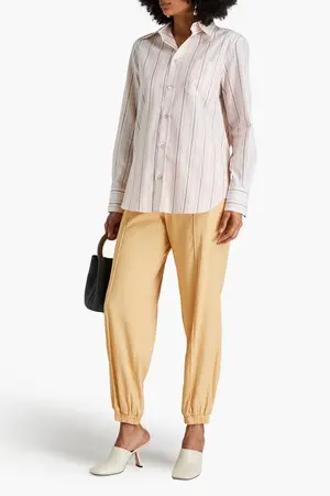 Marni Striped Cotton-poplin Shirt