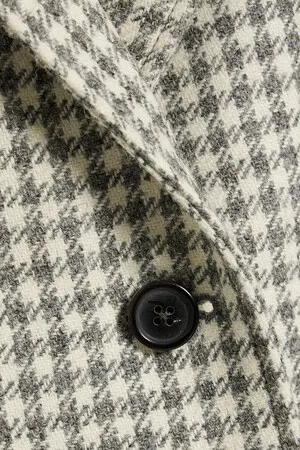 Thom Browne Houndstooth Wool-tweed Blazer