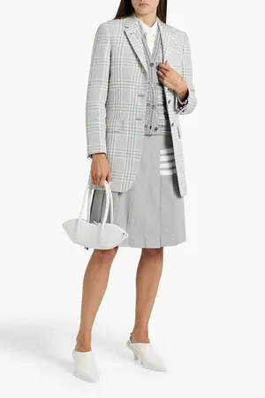 Thom Browne Checked Linen Blazer
