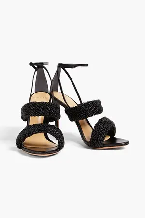 ALEXANDRE BIRMAN Alessia 100 Woven Leather Sandals