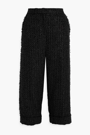 Thom Browne Cotton-blend Tweed Culottes