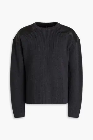 Dunhill Ribbed Merino Wool Sweater