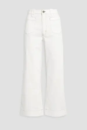 FRAME High-rise Straight-leg Jeans