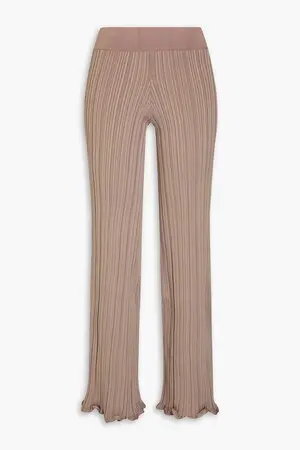 Acne Studios Ribbed Knit Straight-leg Pants