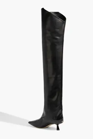 JIMMY CHOO Vari 45 Leather Over-the-knee Boots