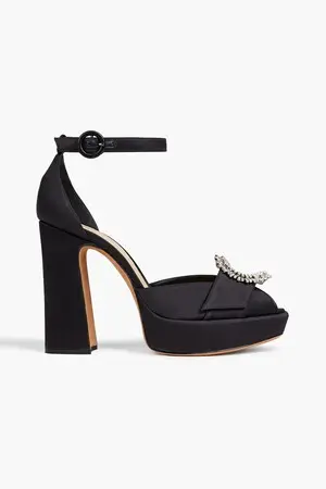 ALEXANDRE BIRMAN Madelina 120 Crystal-embellished Platform Sandals