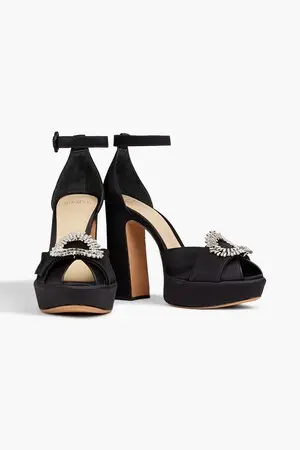 ALEXANDRE BIRMAN Madelina 120 Crystal-embellished Platform Sandals