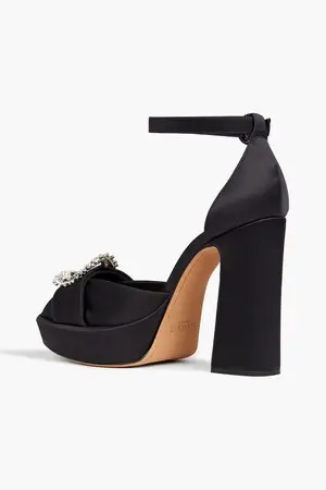 ALEXANDRE BIRMAN Madelina 120 Crystal-embellished Platform Sandals