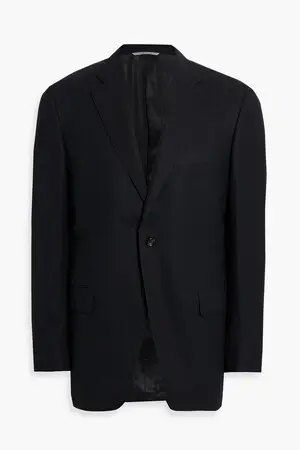 Canali Woolpiqué Suit Jacket